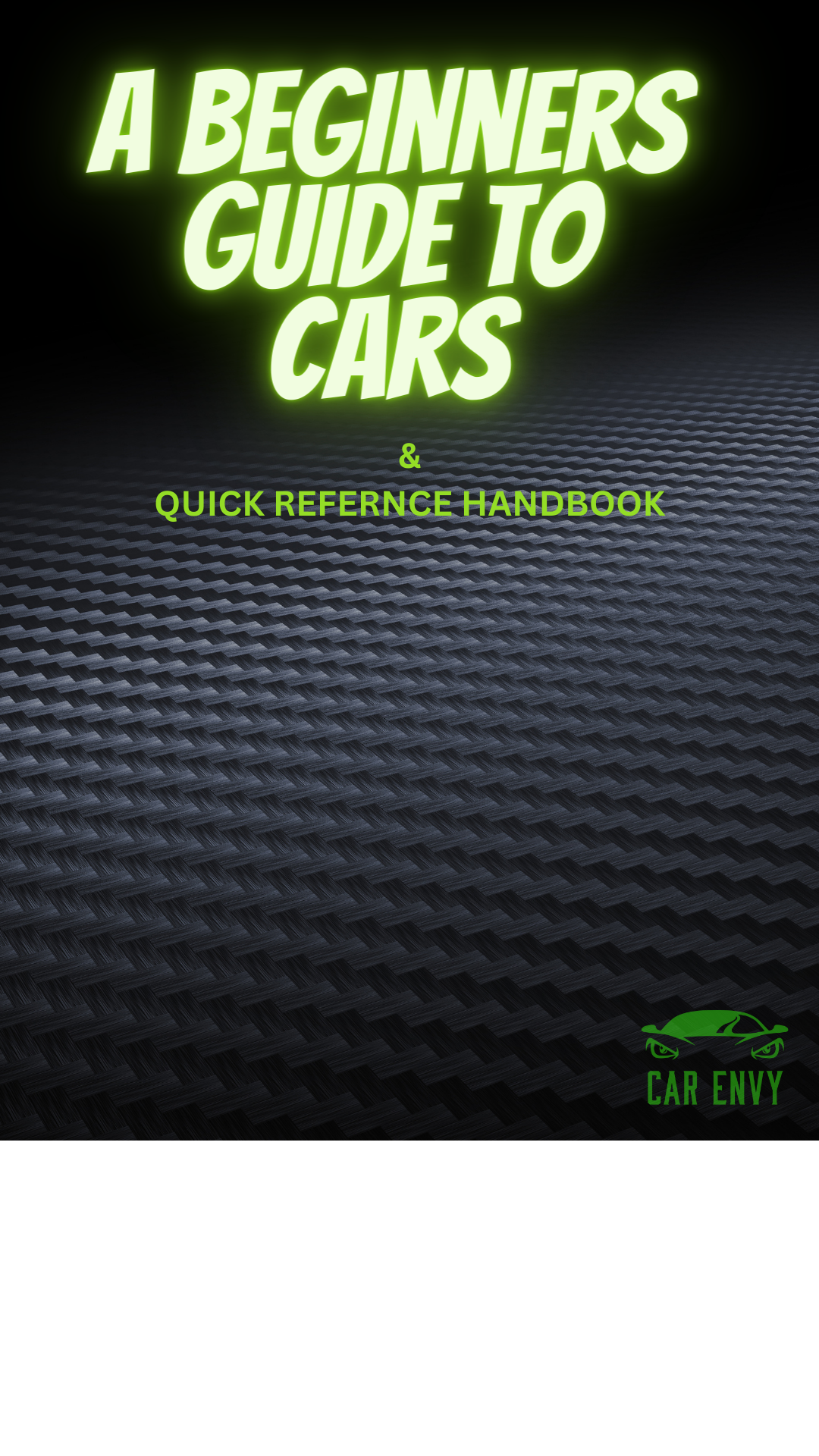 A Beginners Guide to Cars — Car Envy Auto Detailing & Performance LLC